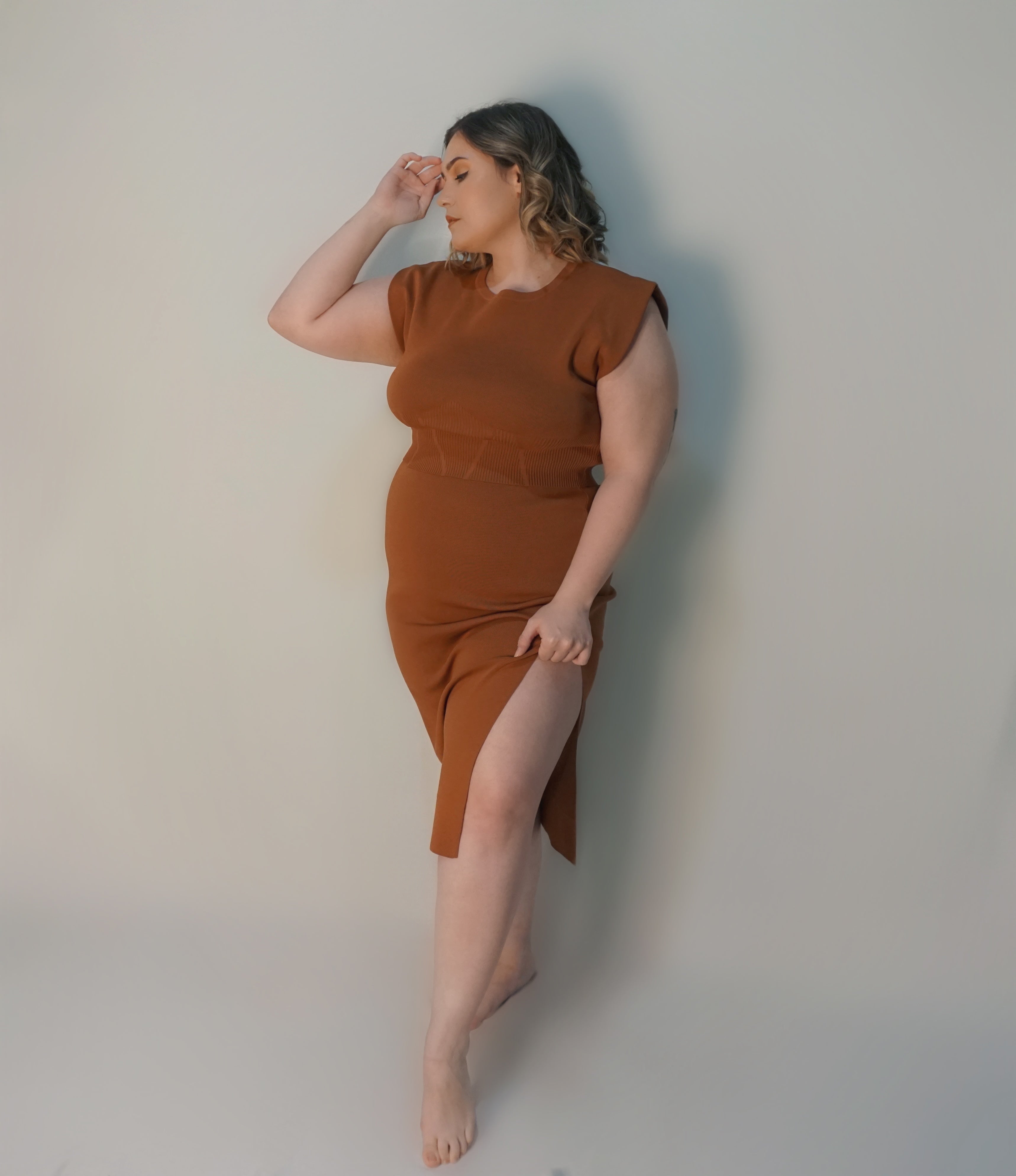 Camel - Midi Skirt Set – Sisu Collection